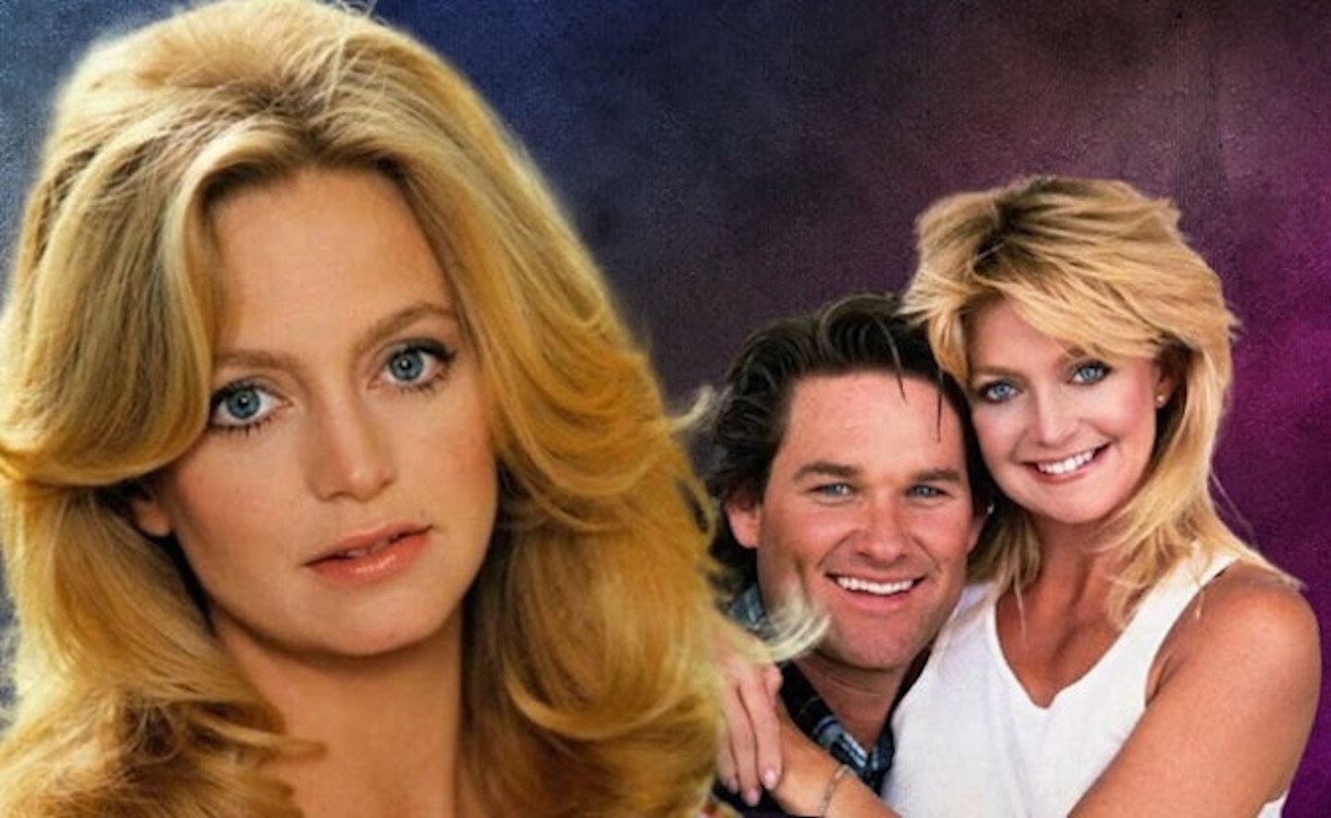 Wie Goldie Hawn, die Schauspielerin, die sich in Kurt Russell verliebte ...